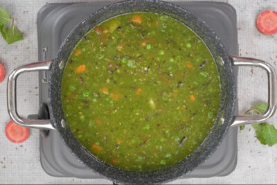 Pudina Rice Recipe (Mint Rice) - Whisk Affair