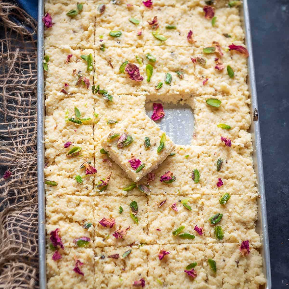 Kalakand Recipe (Step by Step + Video) - Whiskaffair