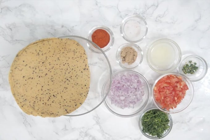 Masala Papad Recipe (Step by Step + Video) - Whiskaffair