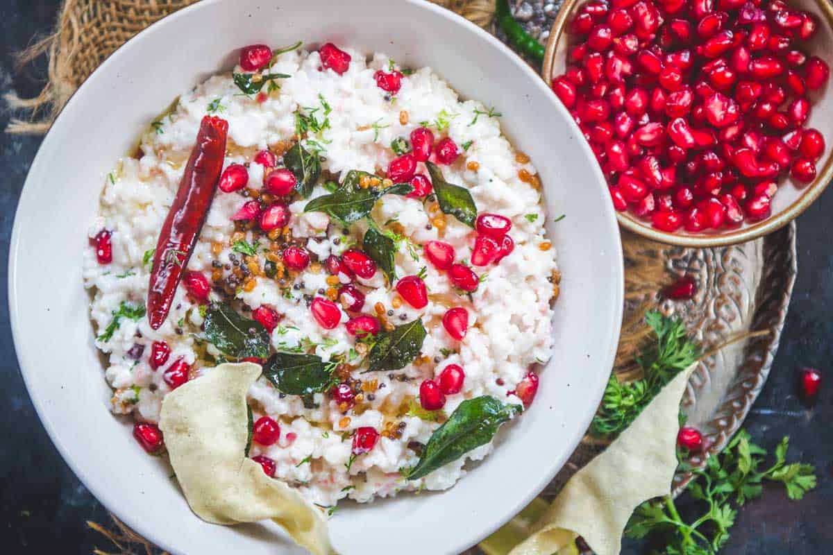Curd Rice Recipe (Thayir Sadam) - Whiskaffair