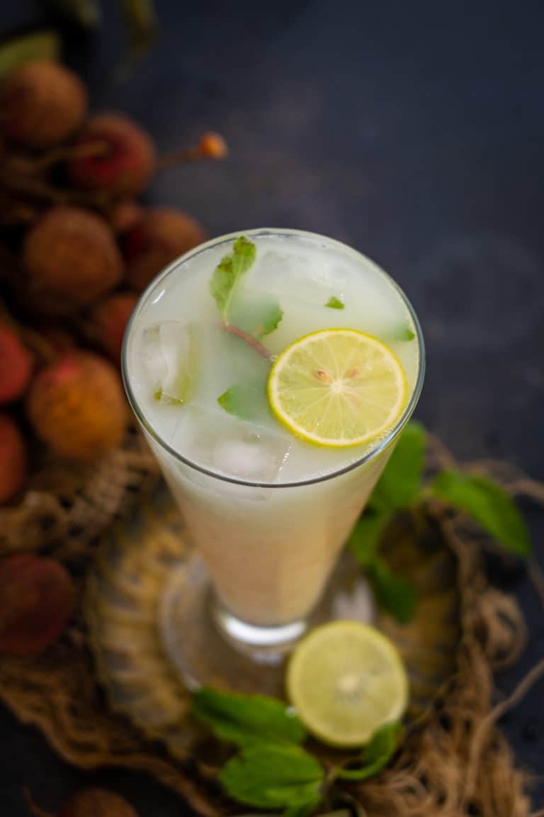Lychee Lemonade Recipe (Litchi Lemonade) - Whisk Affair