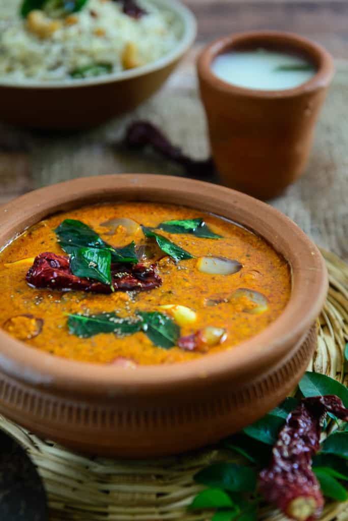 Ulli Theeyal Recipe | Kerala Style Onion Curry (Step by Step) - Whiskaffair