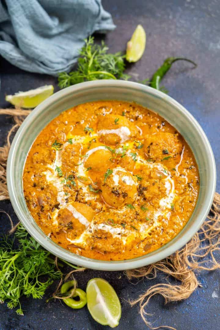 Shahi Aloo Pyaz Recipe - Whiskaffair