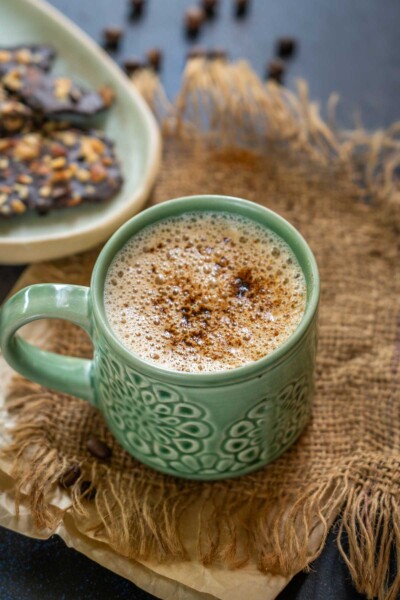 Beaten Coffee Recipe (Indian Style Cappuccino) - Whisk Affair