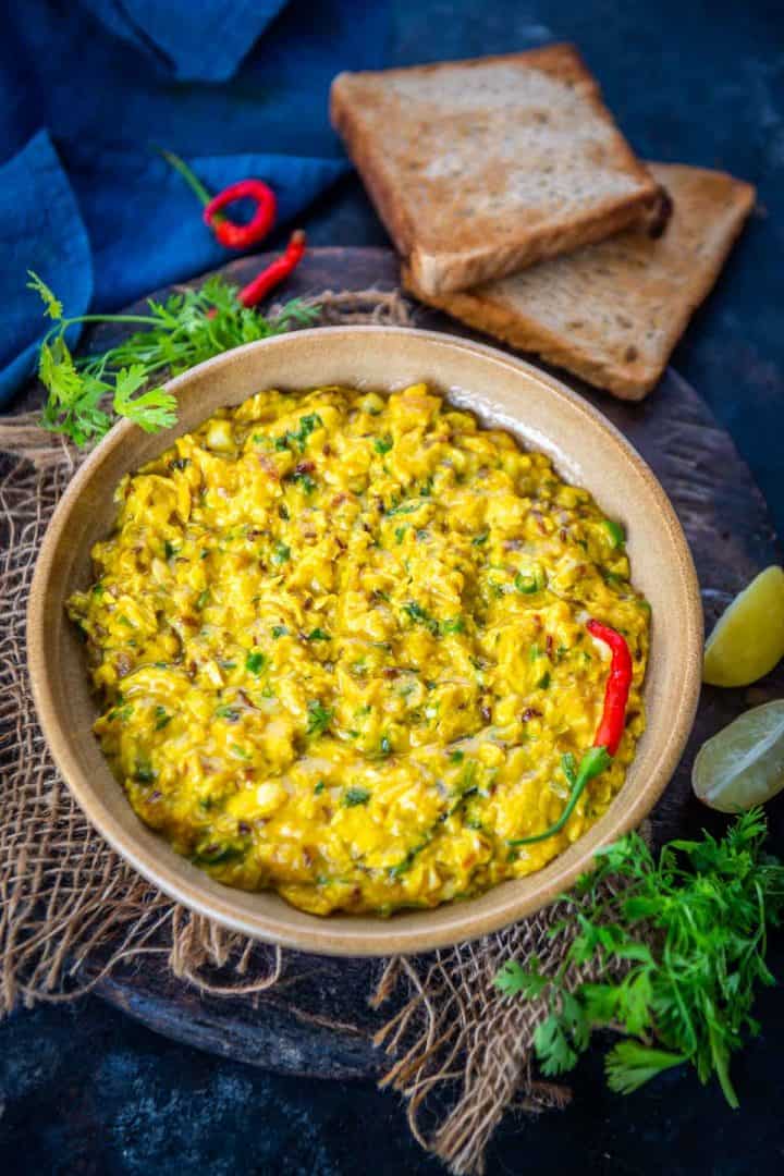 Akuri Recipe (Parsi Style Scrambled Eggs) - Whiskaffair