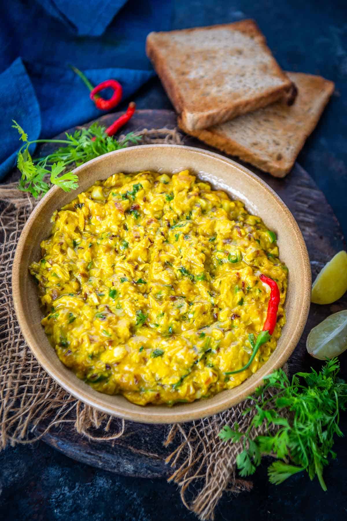 Akuri Recipe (Parsi Style Scrambled Eggs) - Whiskaffair