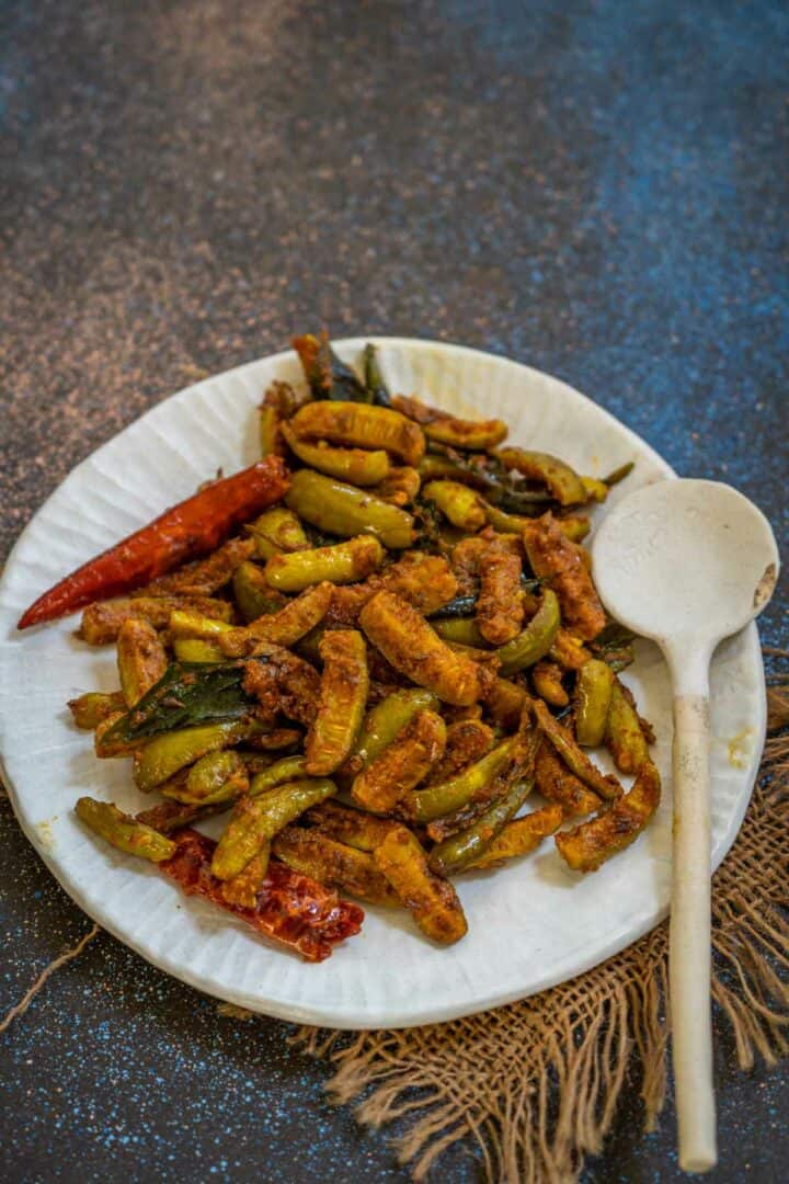 Tindora Fry Recipe (North Indian Style) - Whisk Affair