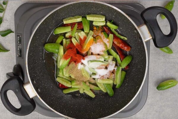 Tindora Fry Recipe (North Indian Style) - Whisk Affair