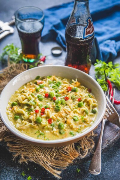 Cheese Maggi Recipe (Step By Step + Video) - Whiskaffair