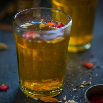 Kahwa Recipe (Kashmiri Kahwa Tea) - Whisk Affair