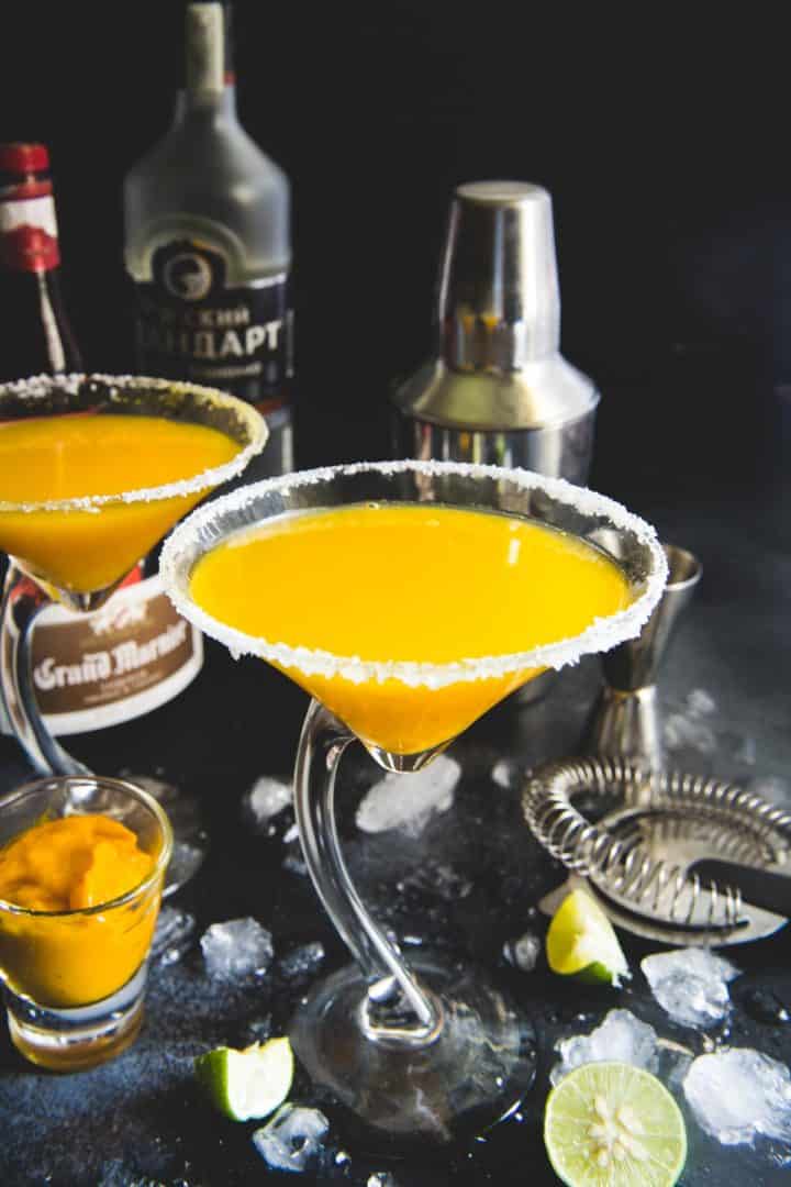 Mango Martini Cocktail Recipe + Video