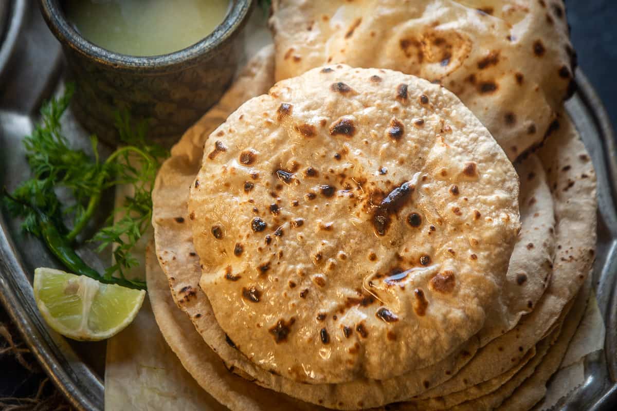 Roti Recipe I Chapati (Step by Step + Video) - Whisaffair