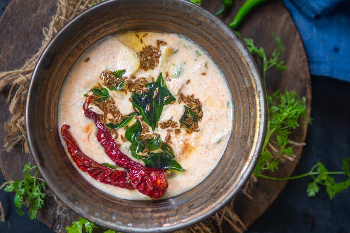 Aloo Raita Recipe (Potato Raita) - Whiskaffair