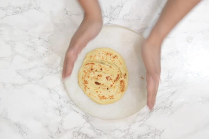 Kerala Parotta Recipe (Step by Step + Video) - Whiskaffair