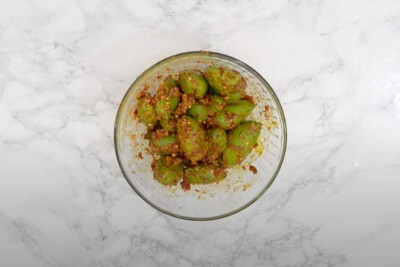 Vadu Mango Pickle Recipe (Step by Step+ Video) - Whiskaffair