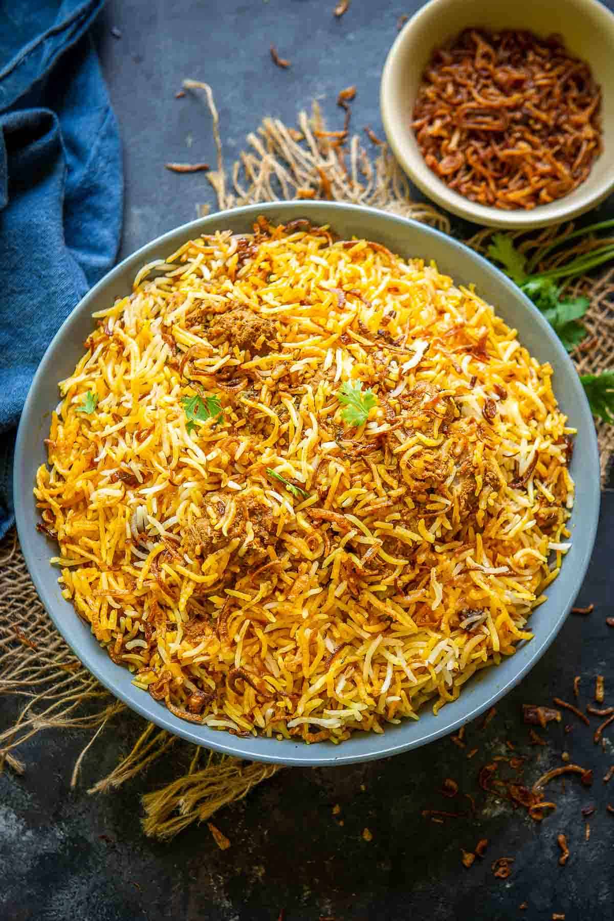Best Hyderabadi Mutton Dum Biryani Recipe (Pakki Style)