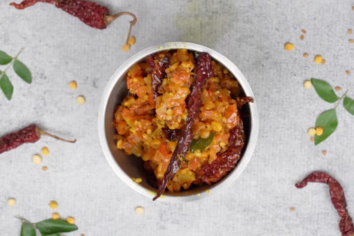 Tomato Pachadi Recipe - Whiskaffair