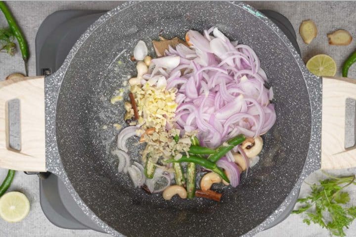 Bagara Rice Recipe (Hyderabadi Bagara Khana) - Whisk Affair