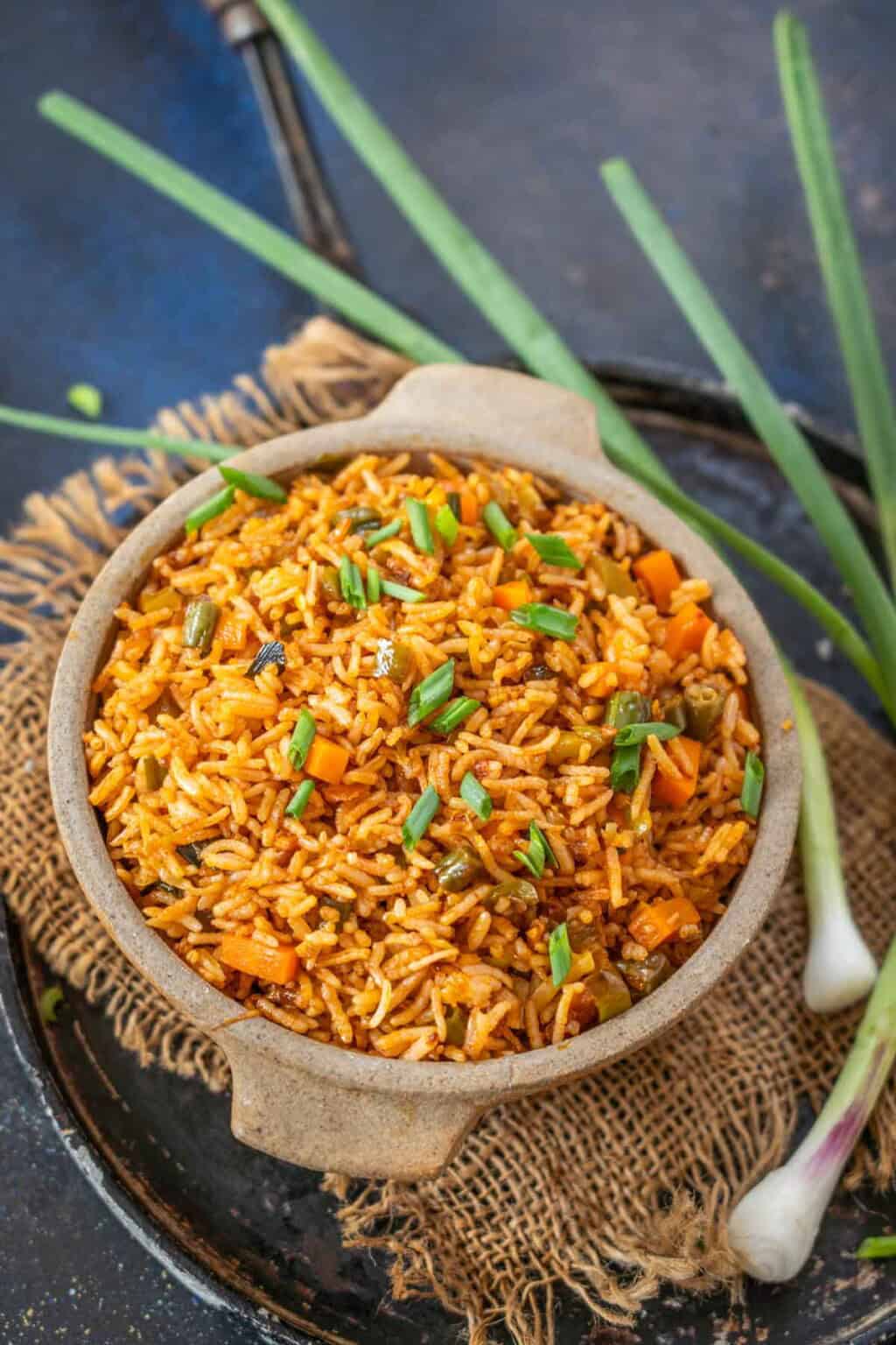 Schezwan Fried Rice Recipe - Whisk Affair