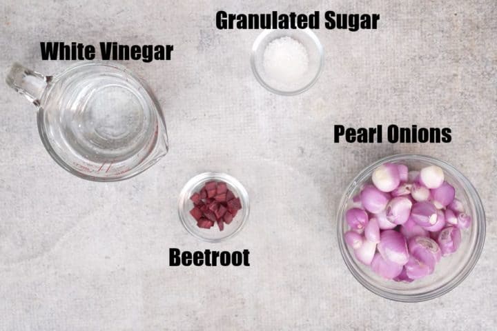 Sirka Pyaz Recipe (Indian Pickled Vinegar Onions) + Video