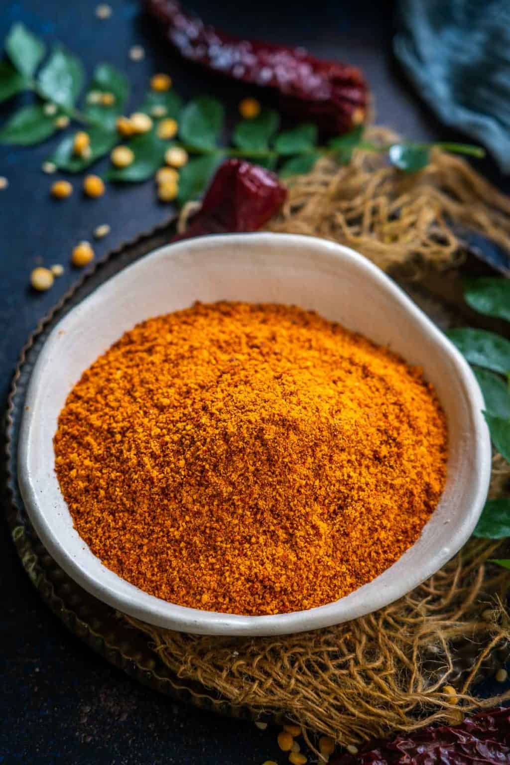 Idli Podi Recipe (Milagai Podi) Step by Step + Video - Whiskaffair