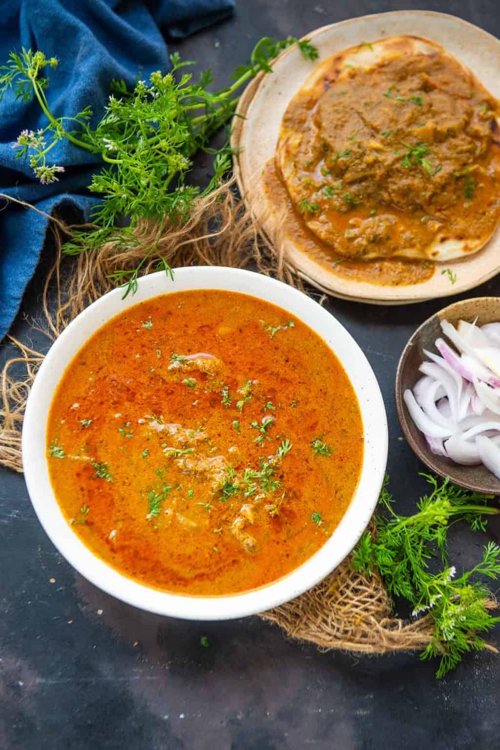 Salna Recipe (Street Style Empty Parotta Chalna) - Whiskaffair