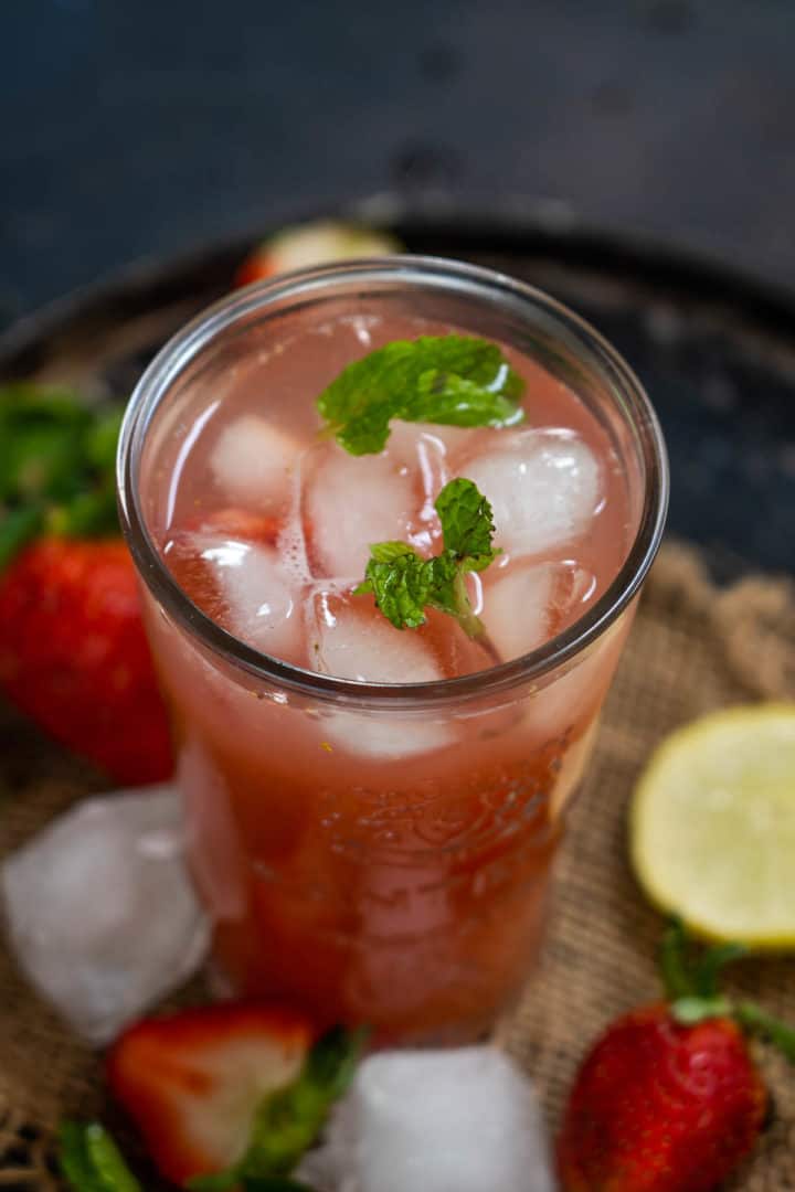 Refreshing Strawberry Tea Recipe (Hot and Iced) + Video