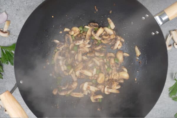 Mushroom Fried Rice Recipe (Chinese Style) - Whiskaffair