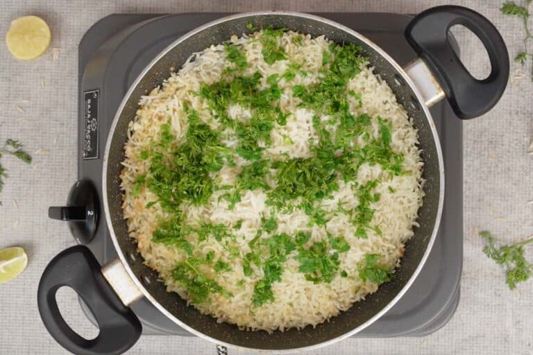 Chipotle Copycat Cilantro Lemon Rice Recipe + Video