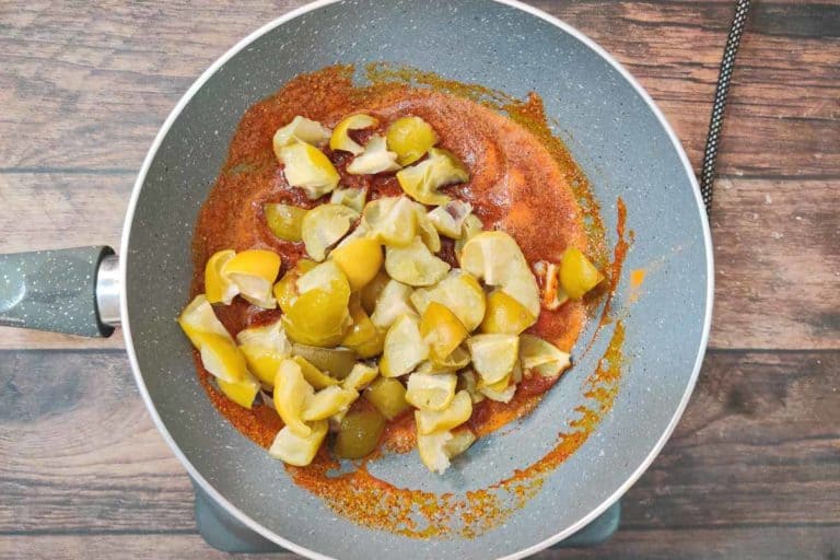 Elumichai Oorugai Recipe (Step by Step) - Whiskaffair