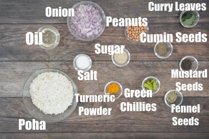 Indori Poha Recipe (Step by Step + Video) Authentic - Whiskaffair