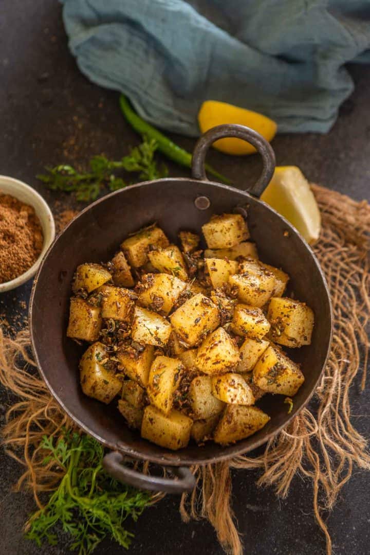 Jaiphali Aloo Recipe - Whisk Affair