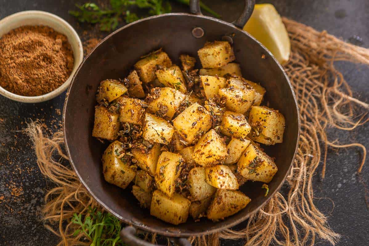 Jaiphali Aloo Recipe - Whisk Affair