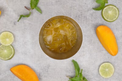 Mango Martini Cocktail Recipe + Video