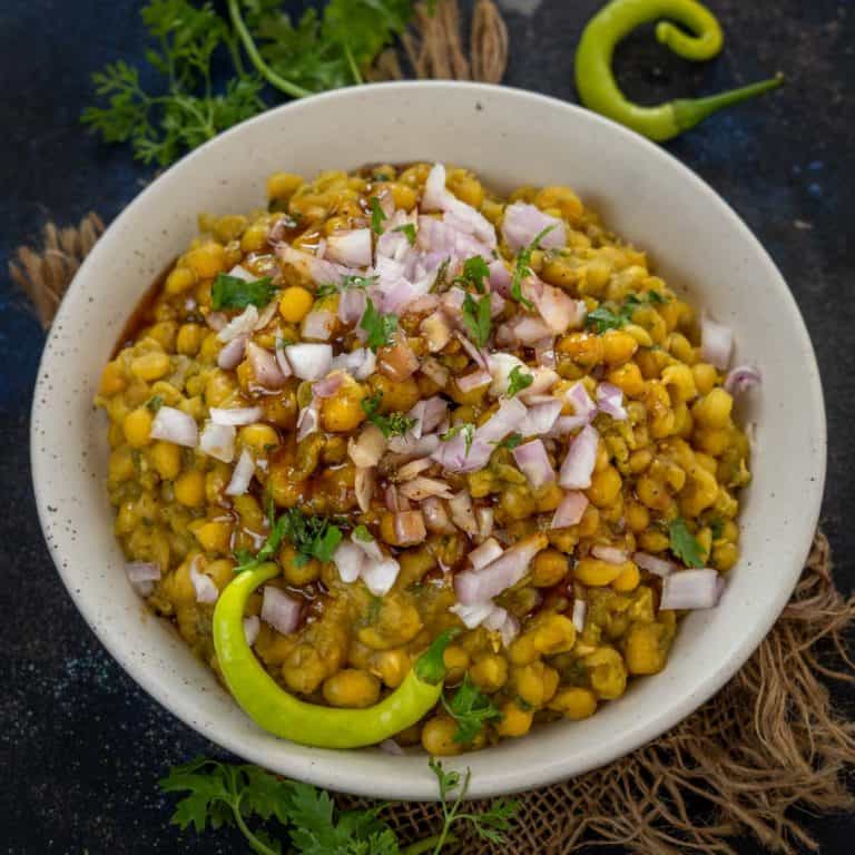 Ragda Recipe (For Pattice, Pani Puri and Other Chaat) + Video