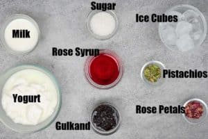 Rose Lassi Recipe - Whiskaffair