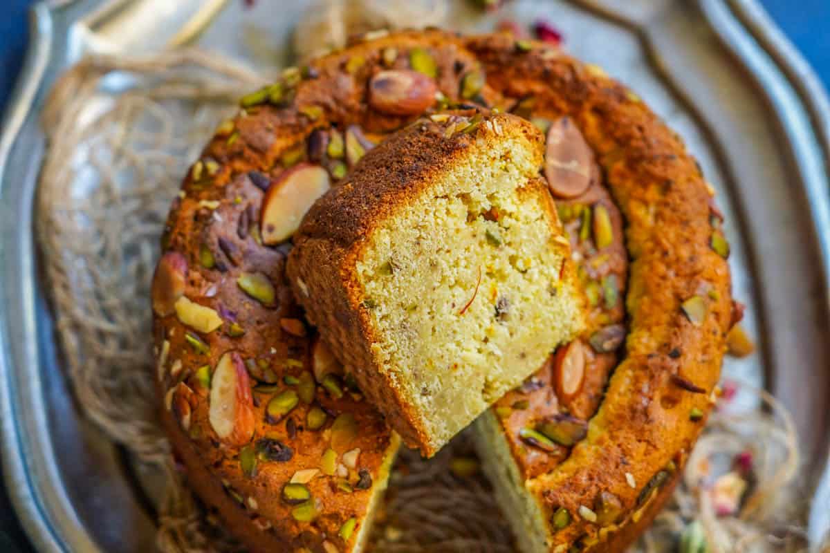Thandai Mawa Cake Recipe - Whisk Affair