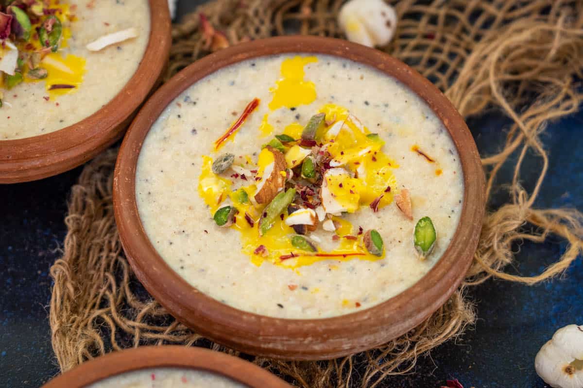 Kesar Makhana Phirni - Whiskaffair