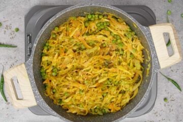 Cabbage Shaak Recipe (Kobi Nu Shaak) - Whiskaffair