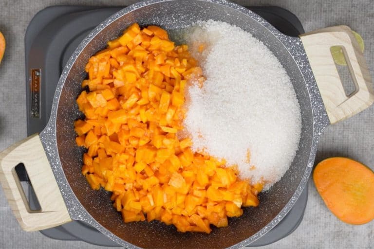 Mango Coulis Recipe (Mango Sweet Sauce) - Whisk Affair