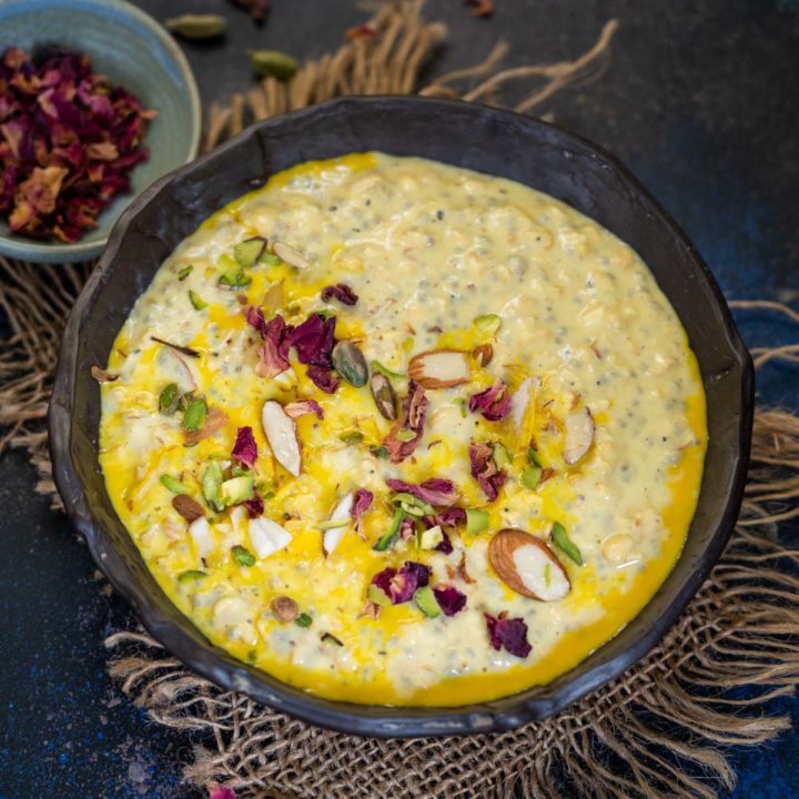 Kesar Badam Overnight Oats Recipe - Whisk Affair