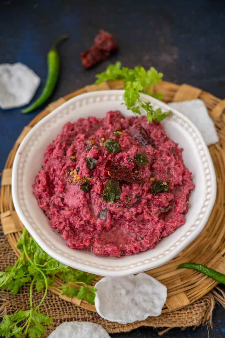 Beetroot Curd Rice Recipe - Whisk Affair