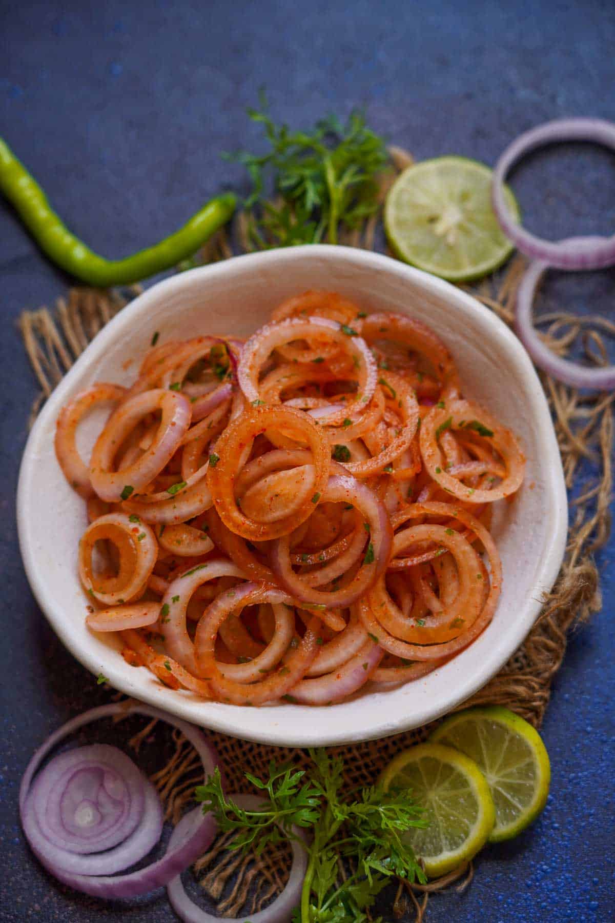 Laccha Onion Recipe (Lachha Pyaz) - Whiskaffair