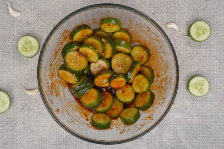 Gochujang Cucumber Salad Recipe (Oi Muchim) - Whisk Affair