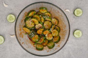 Gochujang Cucumber Salad Recipe (Oi Muchim) - Whisk Affair