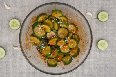 Gochujang Cucumber Salad Recipe (Oi Muchim) - Whisk Affair