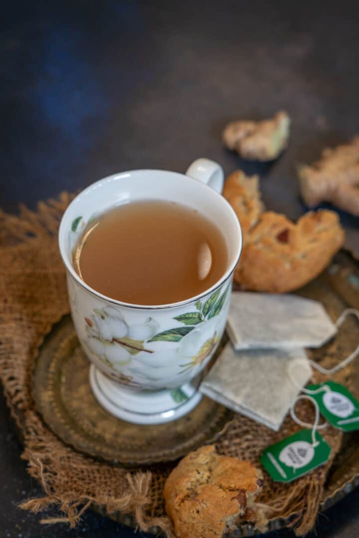 Ginger Green Tea Recipe - Whisk Affair