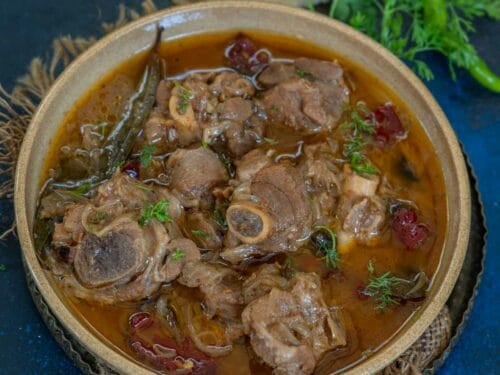 Mutton Stew Bajan Style Lamb Stew | Meanderings Through My Cookbook