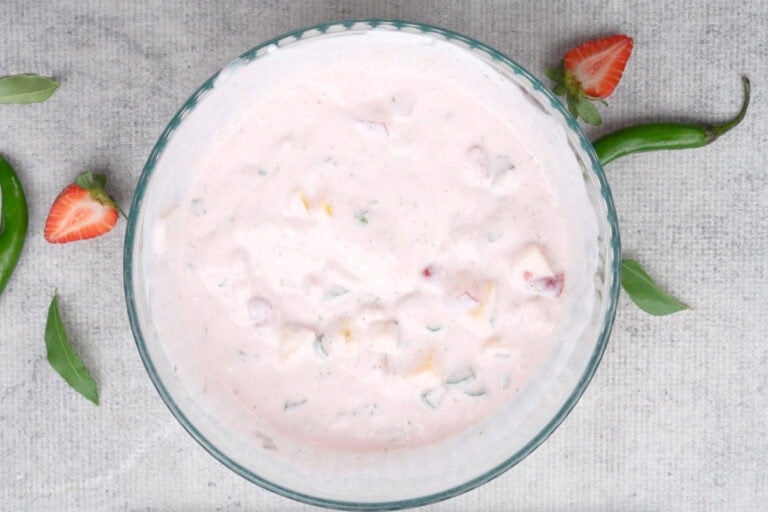 Fruit Raita Recipe - Whiskaffair