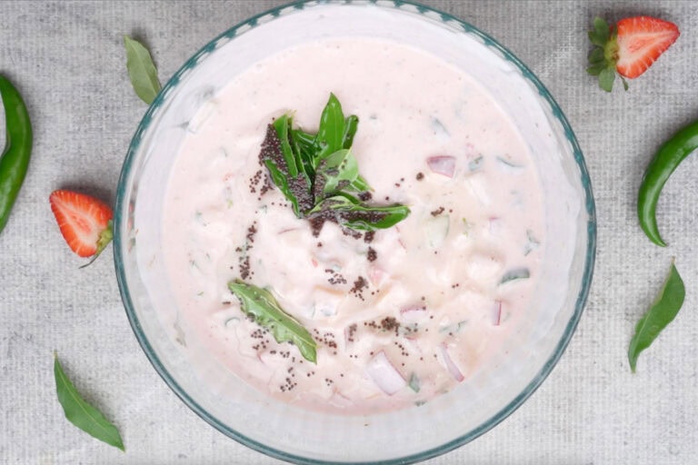 Fruit Raita Recipe - Whiskaffair